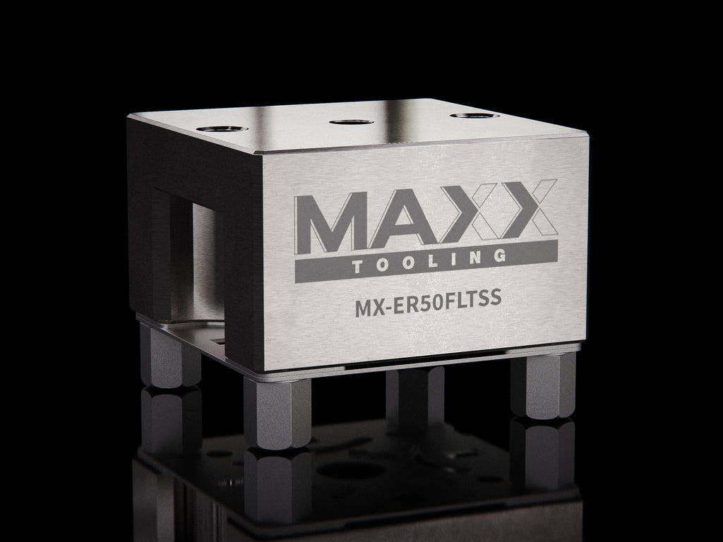 Maxx-ER (Erowa) Flat Electrode holder ER-009219 Stainless Uniplate