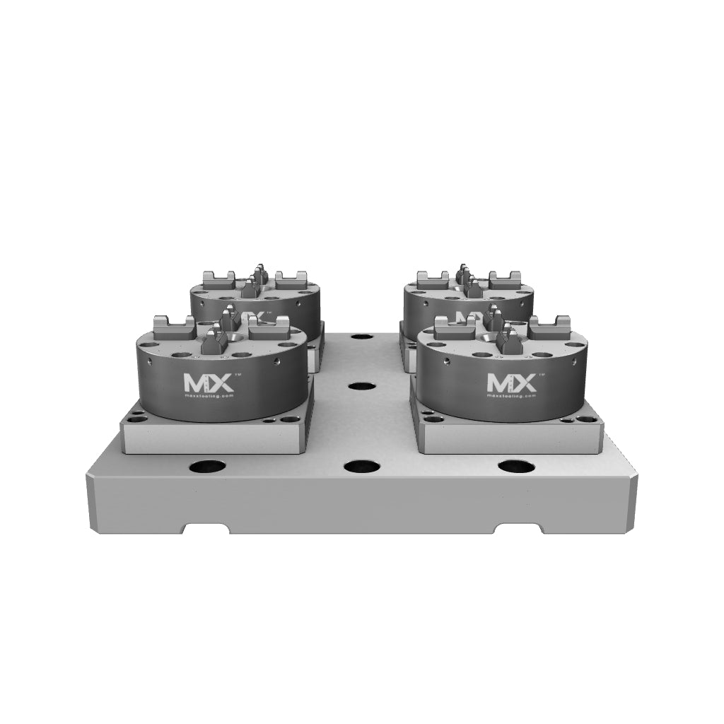 Maxx-ER (Erowa) Chuck 100 P Pneumatic Quad Chuck System